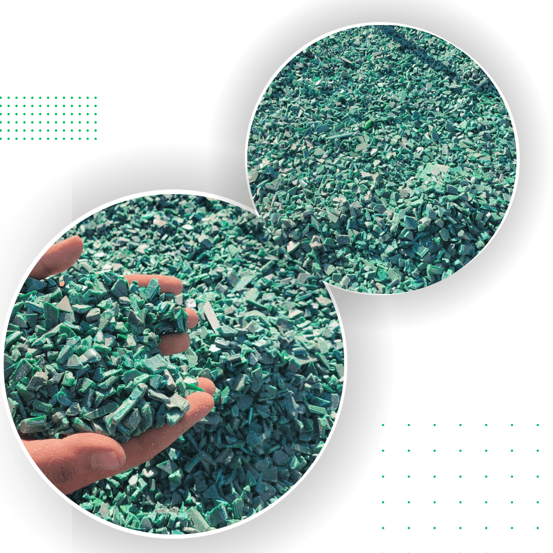 HDPE Injection Molding Regrind - DAE Plastics Recycling Factory LLC